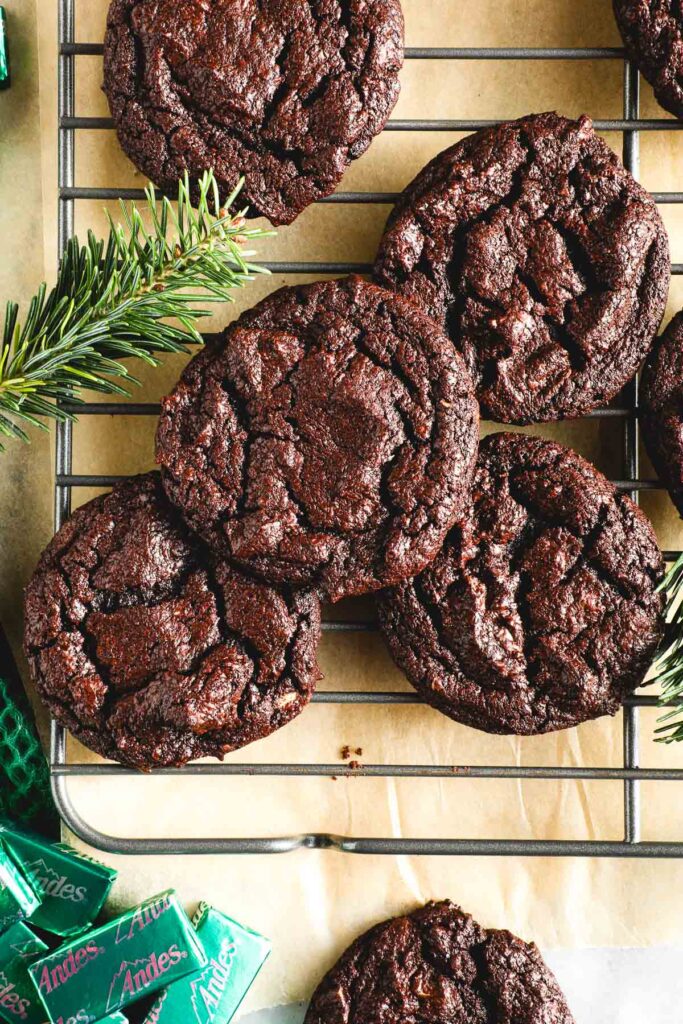 Grandma's Molasses Cookies with Maple Glaze - Elle & Pear