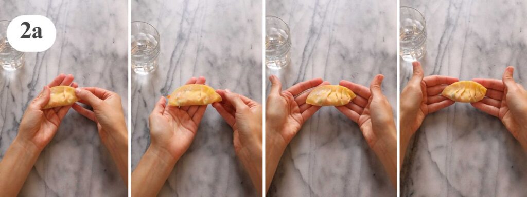 Easy Vegetable Dumplings - Elle & Pear