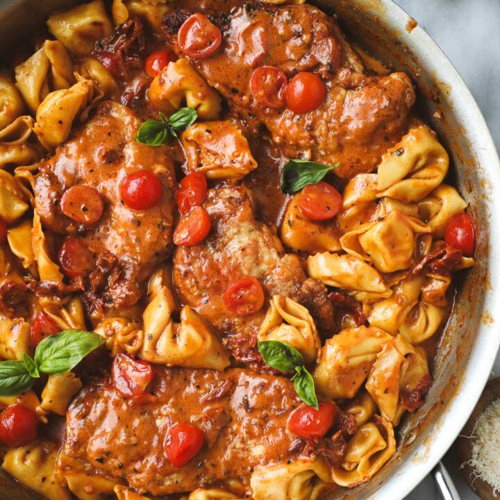 Marry Me Chicken Tortellini - Elle & Pear
