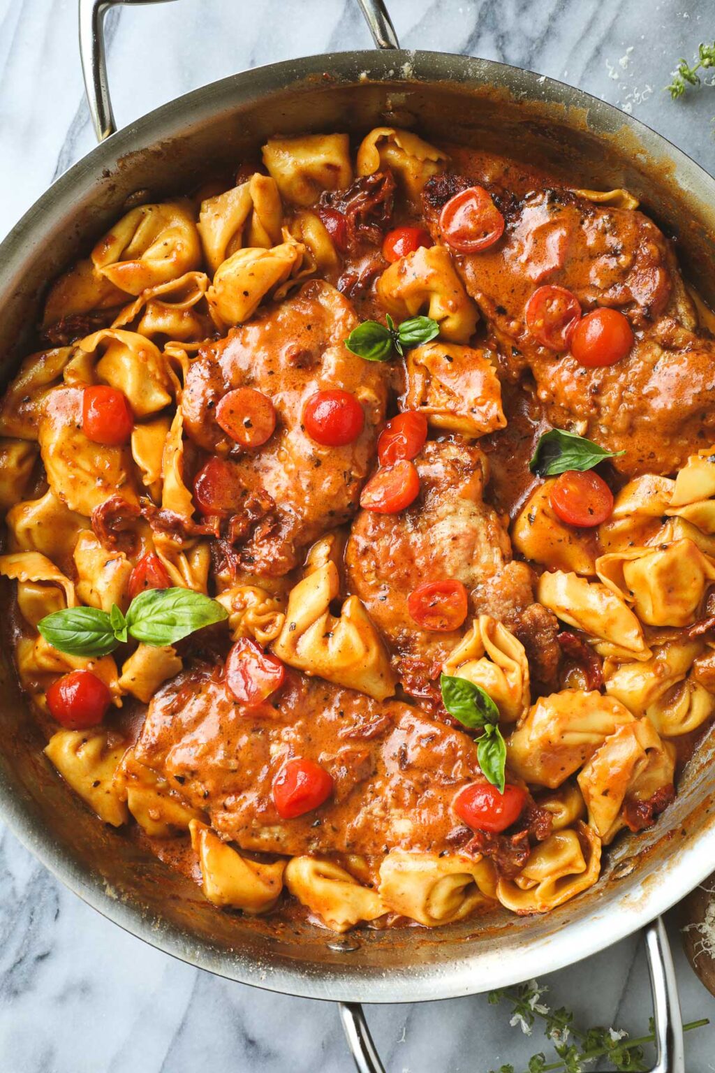 Marry Me Chicken Tortellini - Elle & Pear