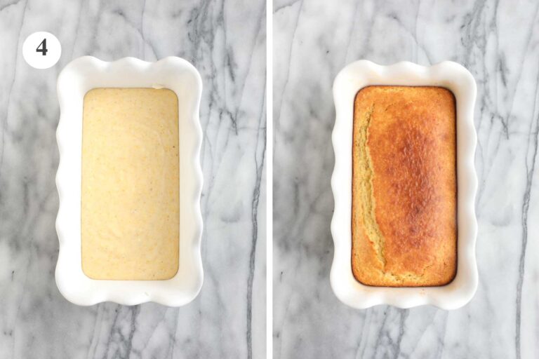 Loaf Pan Cornbread - Elle & Pear