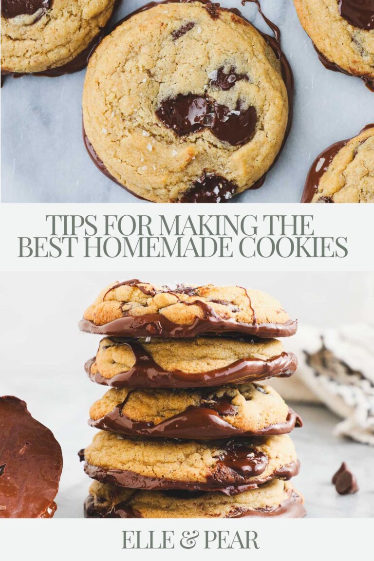 A Guide To Making The Best Homemade Cookies - Elle & Pear