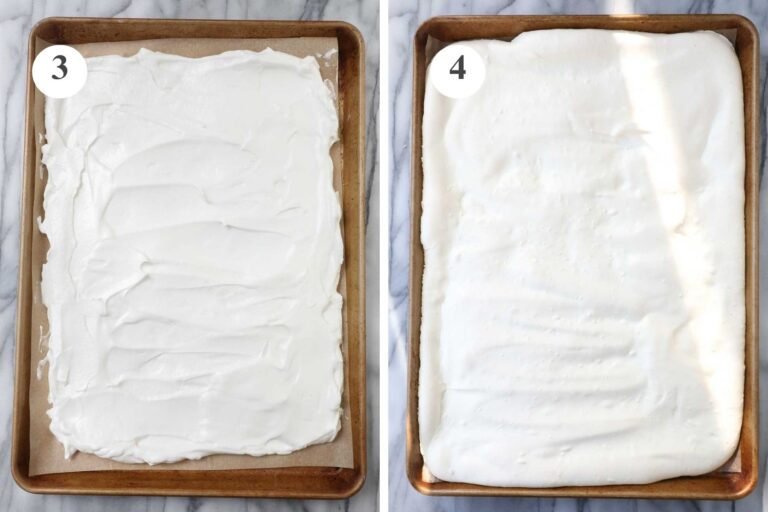 Meringue Roulade - Elle & Pear